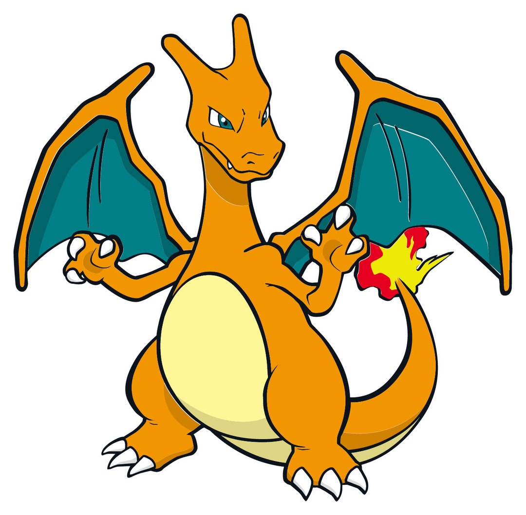 Charizard Pokemon Stickers / Charizard Vinyl Decal 10 Sizes - Etsy