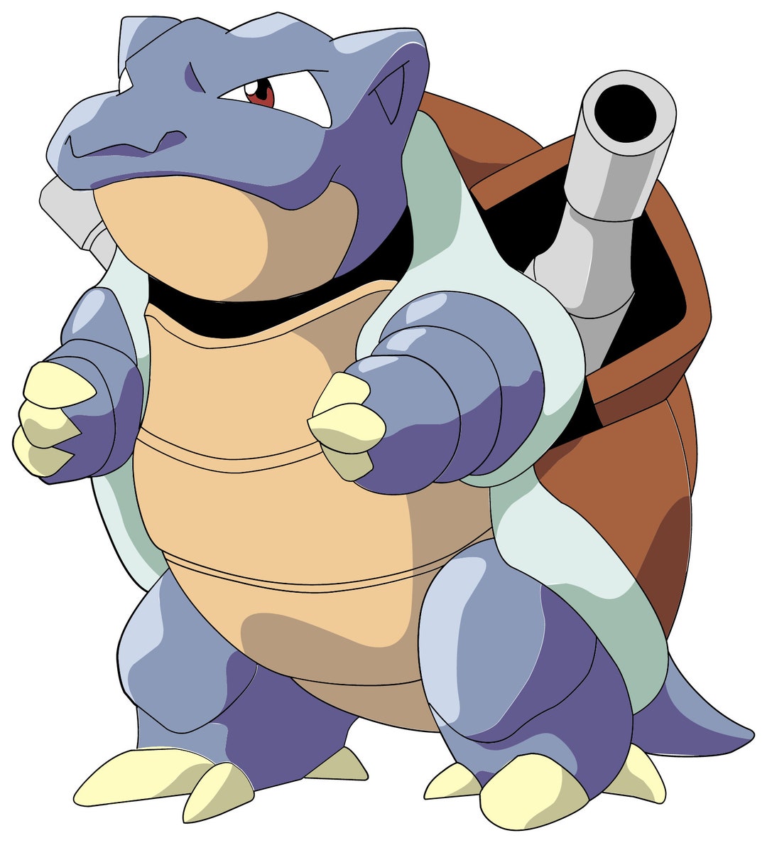 Blastoise Pokemon Stickers / Blastoise Vinyl Decal 10 Sizes - Etsy