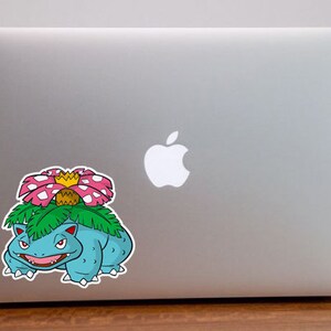Venusaur Pokemon Stickers / Venusaur Vinyl Decal 10 Sizes - Etsy
