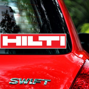 HILTI Tools Main Logo Sticker / Vinyl Decal 10 Sizes Free Shipping - Etsy