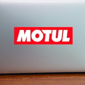 Motul Oil Gas Logo Sticker / Vinyl Decal 10 Sizes Free Shipping - Etsy