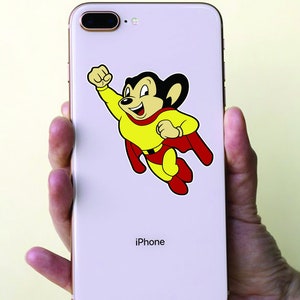 Mighty Mouse Main Logo Sticker / Vinyl Decal 10 Sizes - Etsy