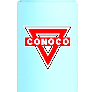 Conoco Vintage Gas Oil Main Vintage Logo Sticker / Vinyl Decal 10 Sizes ...