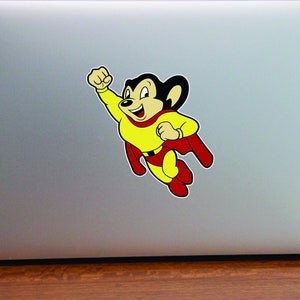 Mighty Mouse Main Logo Sticker / Vinyl Decal 10 Sizes - Etsy