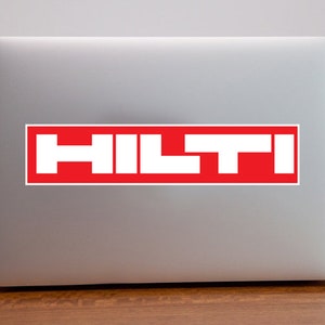 HILTI Tools Main Logo Sticker / Vinyl Decal 10 Sizes Free Shipping - Etsy