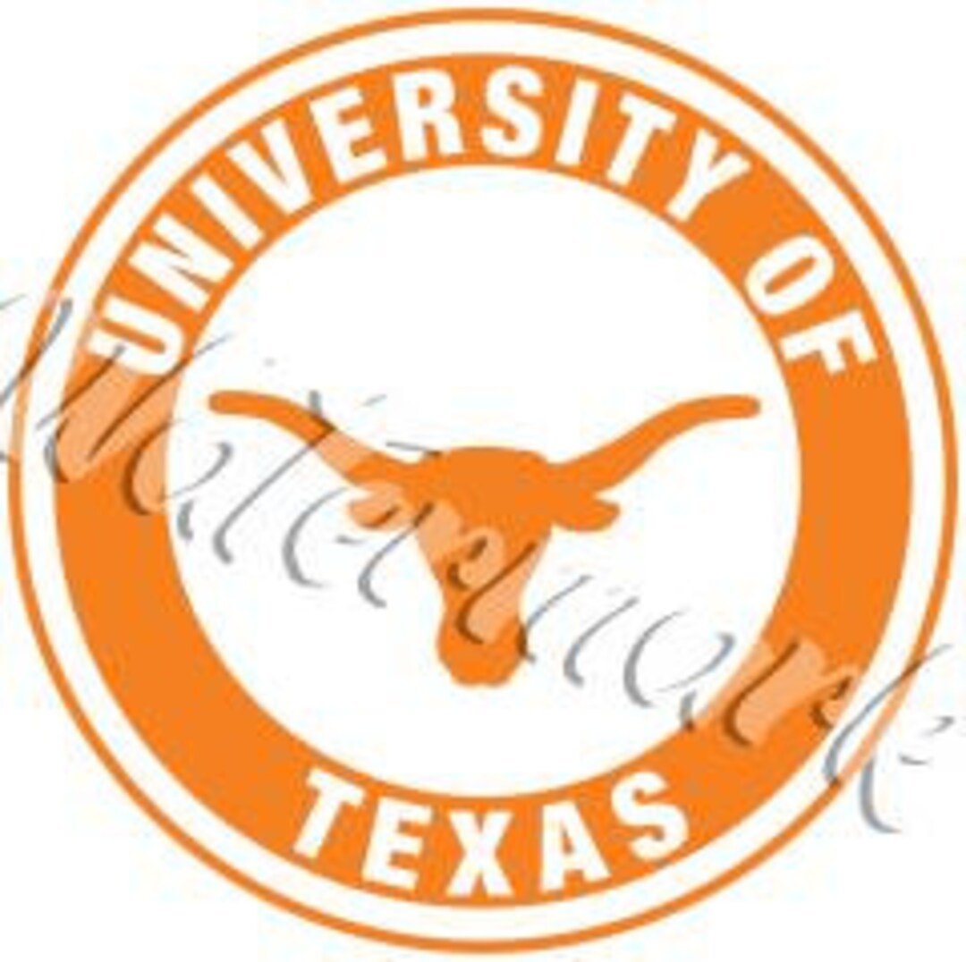 University of Texas Longhorns Circle Logo Sticker / Vinyl Decal 10 ...