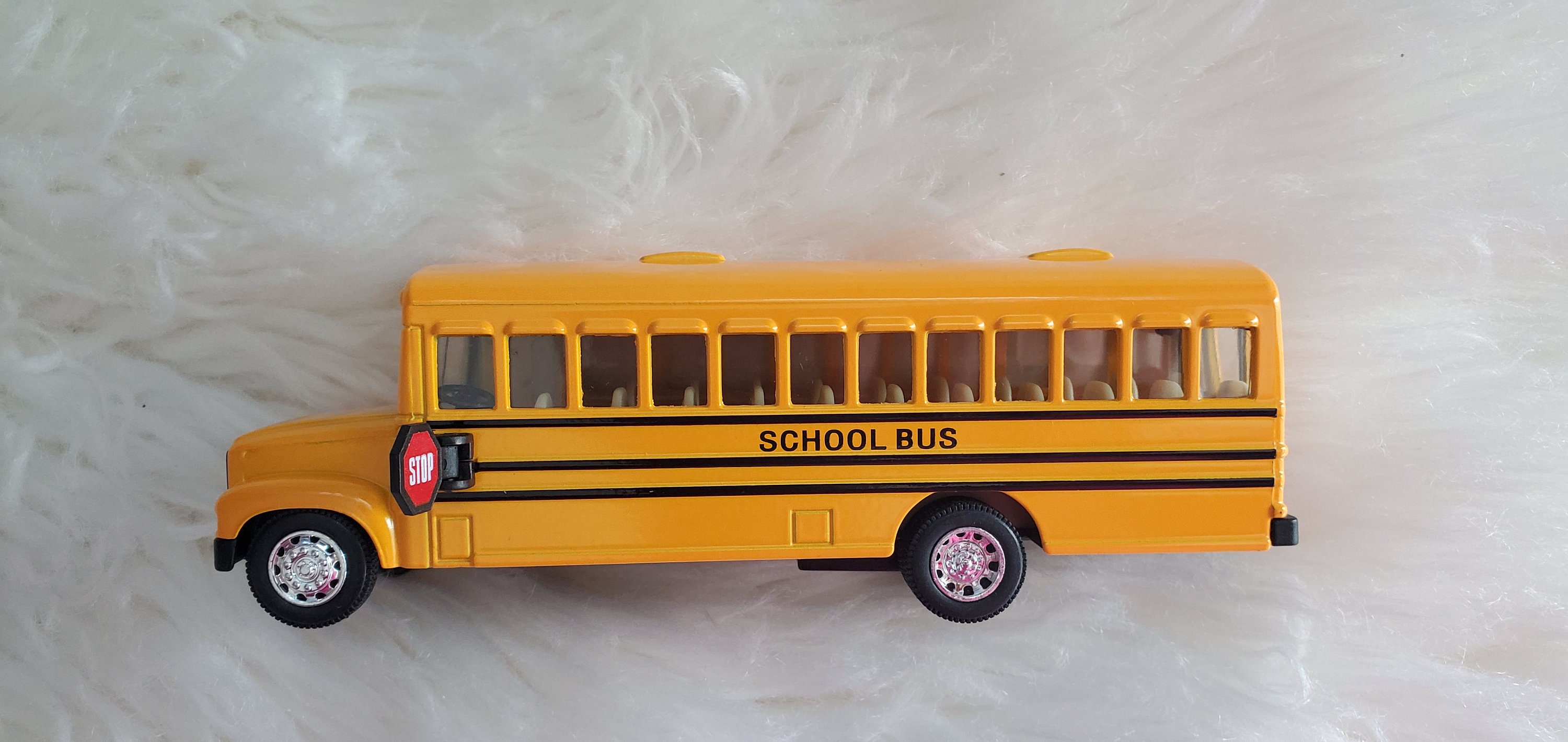 6 CUSTOMIZE Die Cast School Bus With Pull-back Action - Etsy Australia