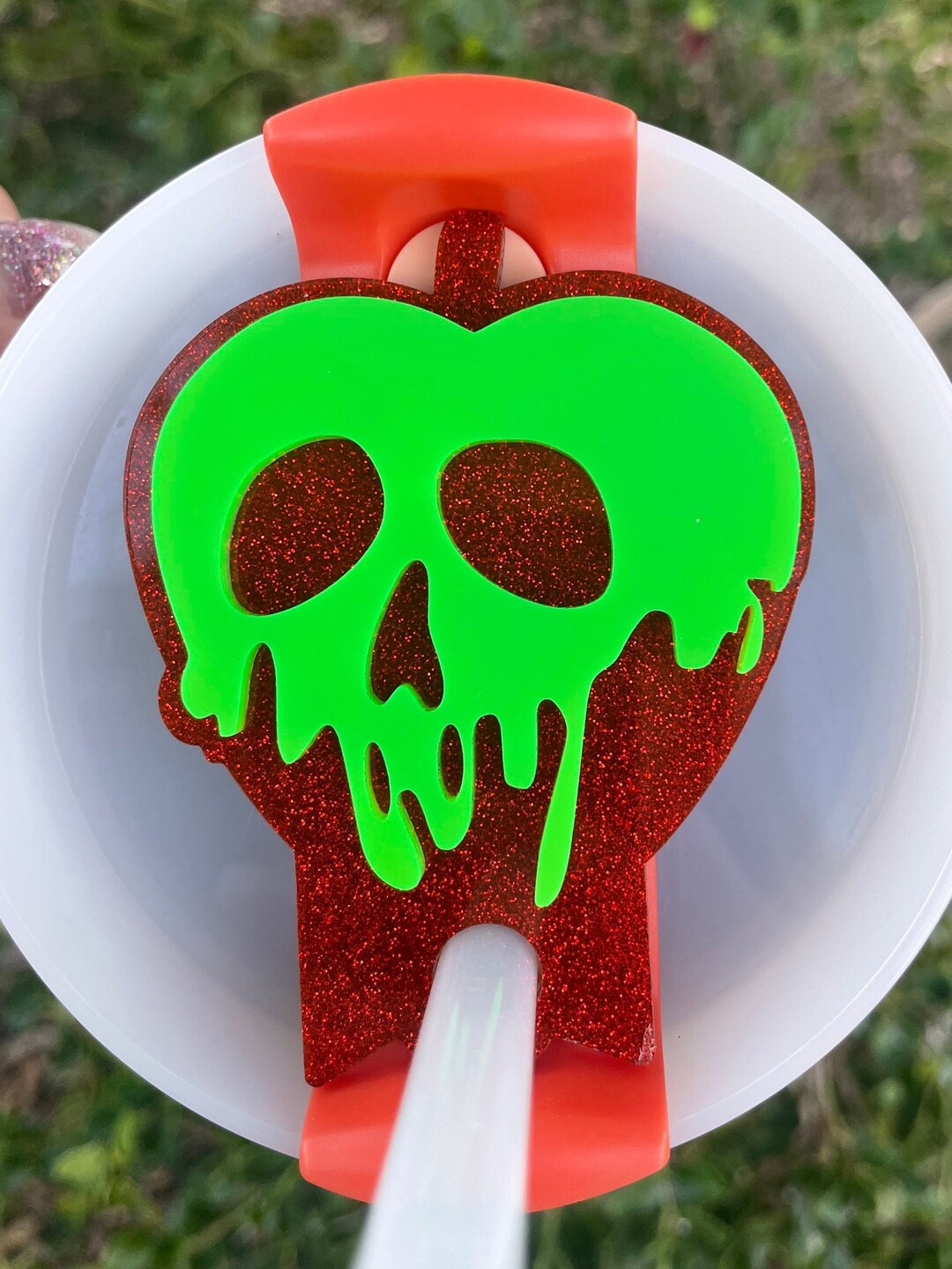 Evil Queen Poison Apple Tumbler Topper Stanley Tumbler Accessories ...