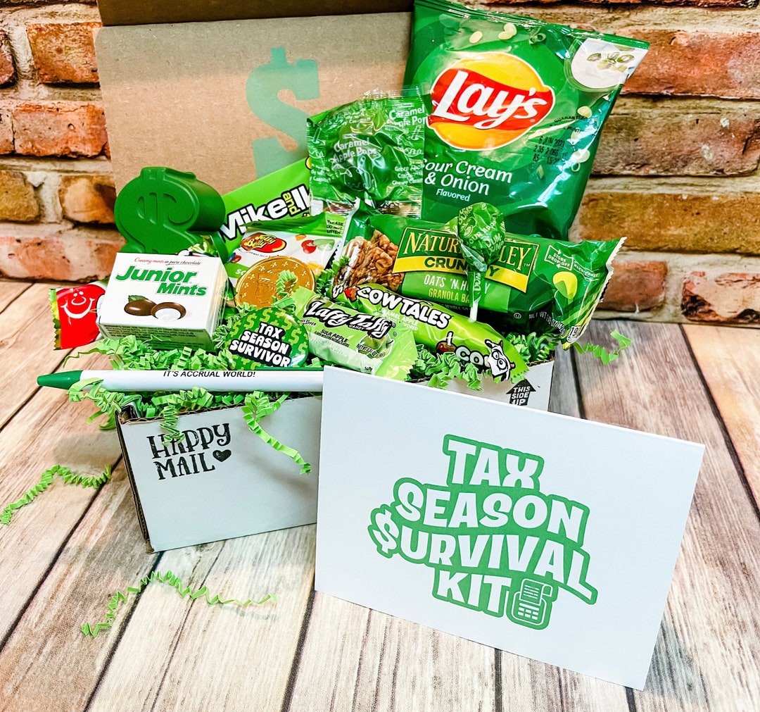 Tax Season Survival Kit, Appreciation Gift for Accountant, CPA ...