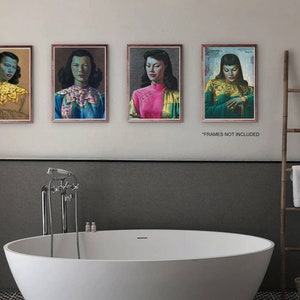 VLADIMIR TRETCHIKOFF Art Prints Famous Kitsch Paintings Reproduction ...