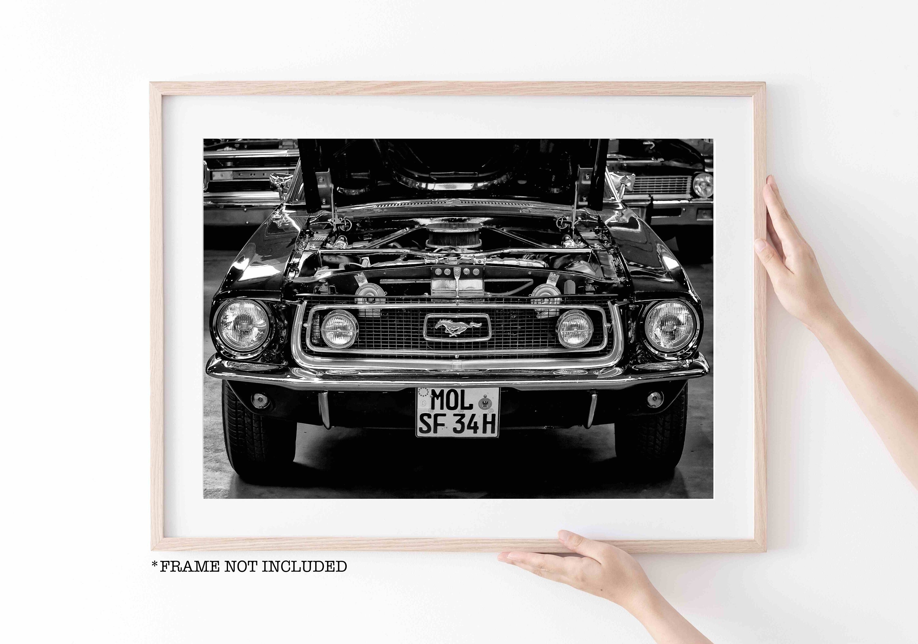 9 Classic American Muscle Car Art Poster Prints A4 A3 A2 A1 | Etsy