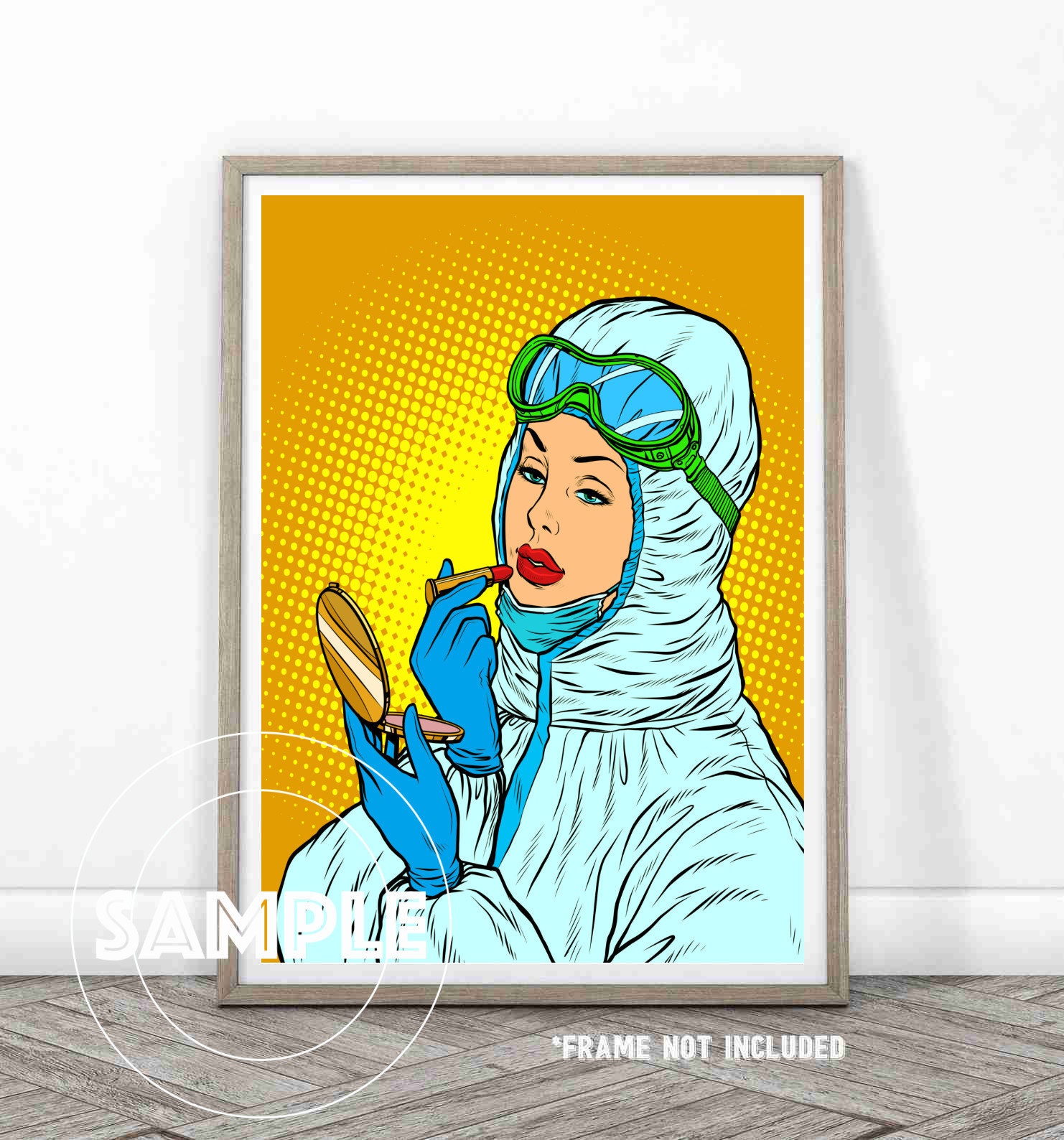 Retro Pop Art Poster Prints Retro Warhol Lichtenstein Style - Etsy UK
