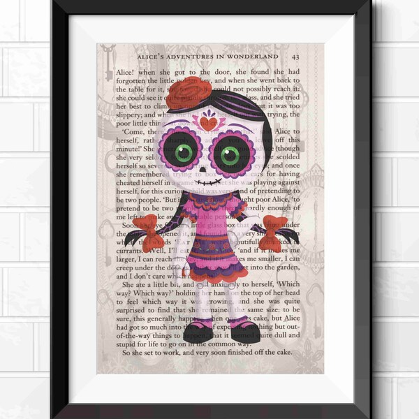 Day of the Dead Alice - Etsy