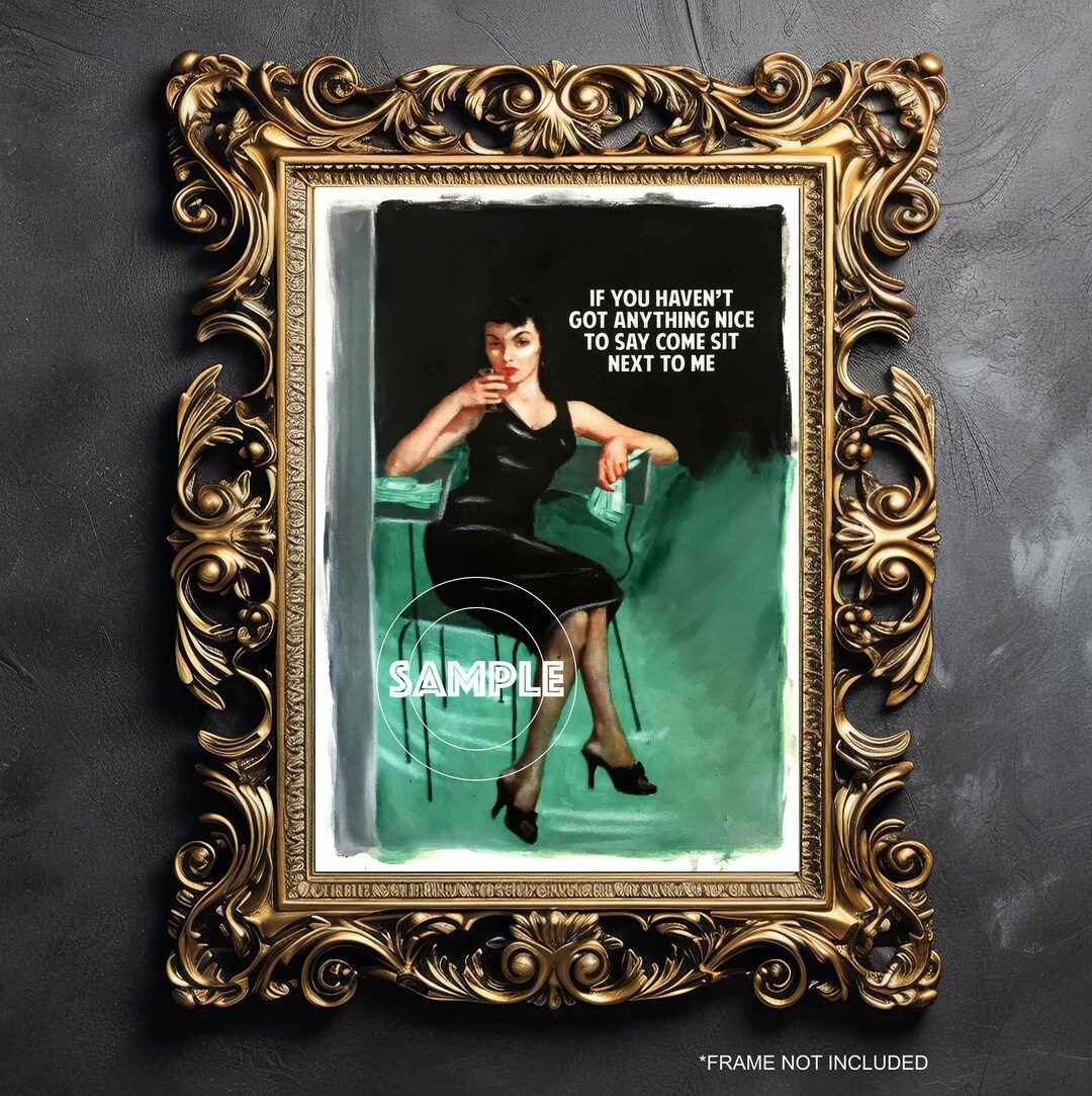 THE CONNOR BROTHERS Art Print Connor Brothers Retro Book Page Painting ...