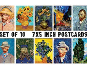 Vincent Van Gogh Postcards - Etsy