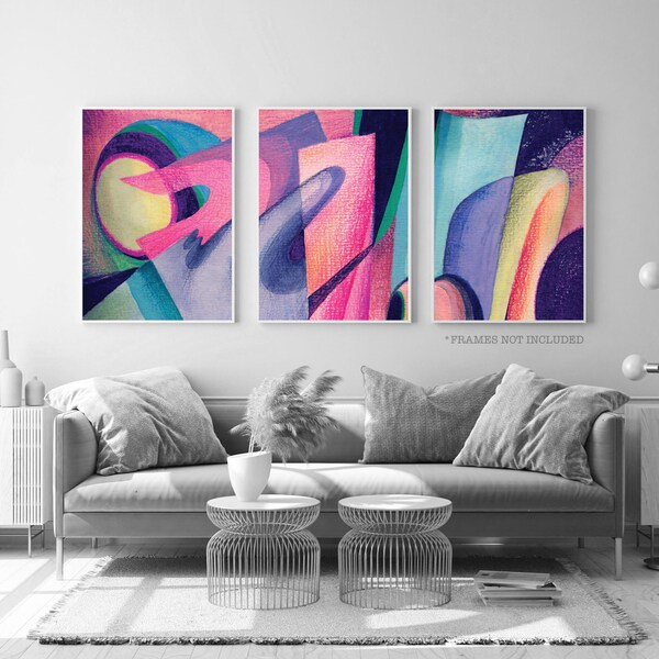 Multi Colored Art - Etsy UK