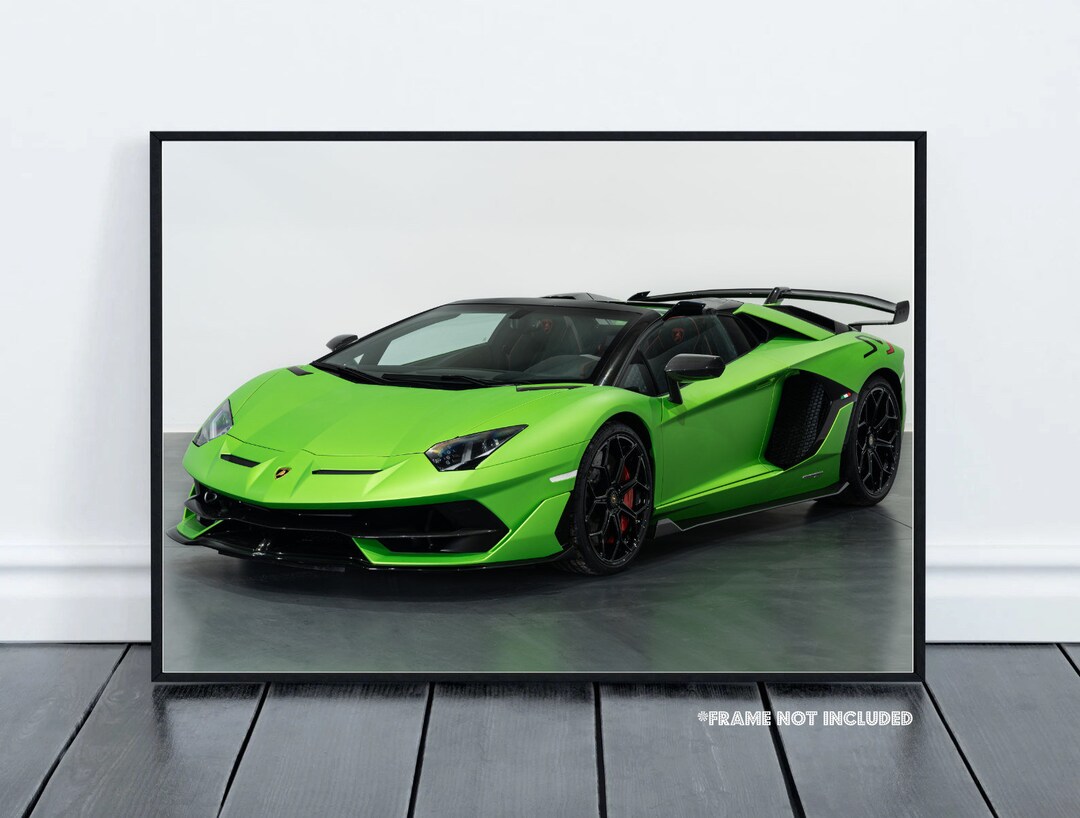 Supercar Sports Car Photo Poster Prints Car Photo Art Prints A4 A3 A2 ...