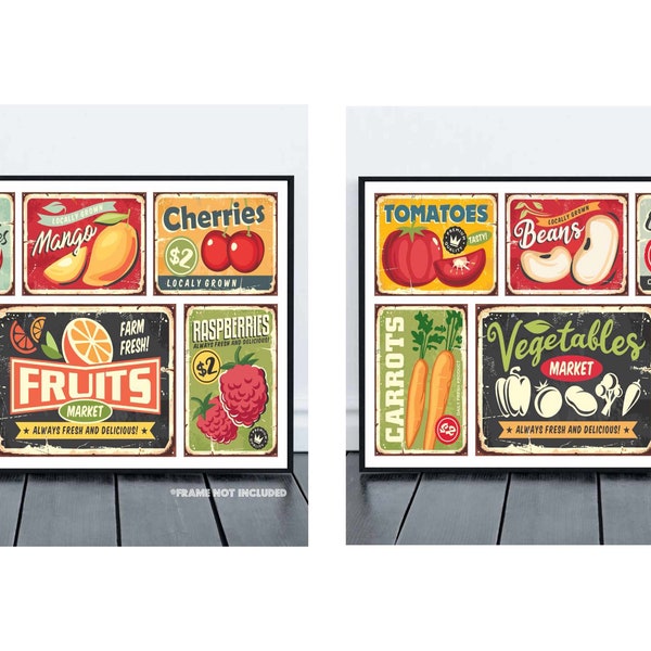 Fruit and Vegetable - Etsy