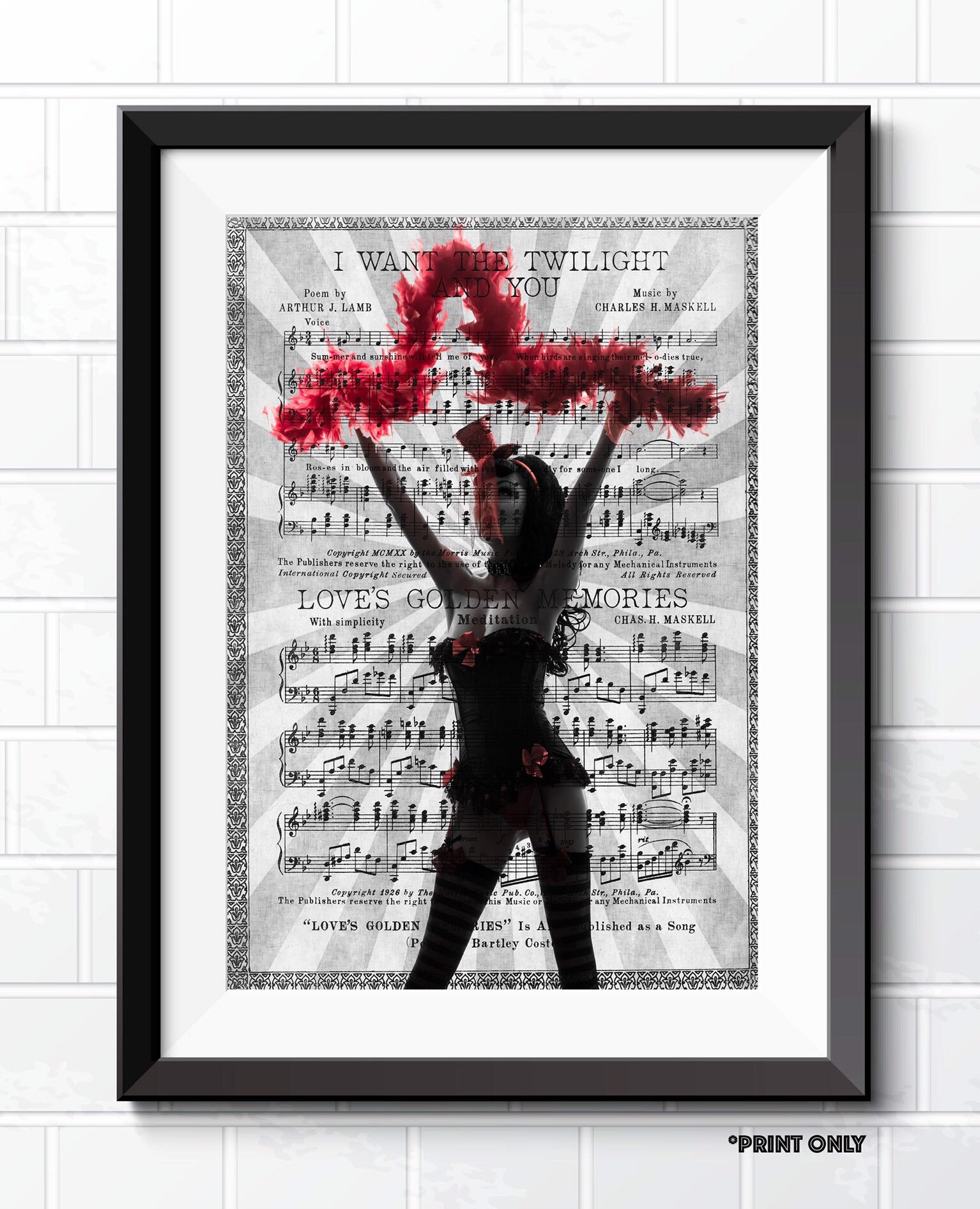 Burlesque Art Prints