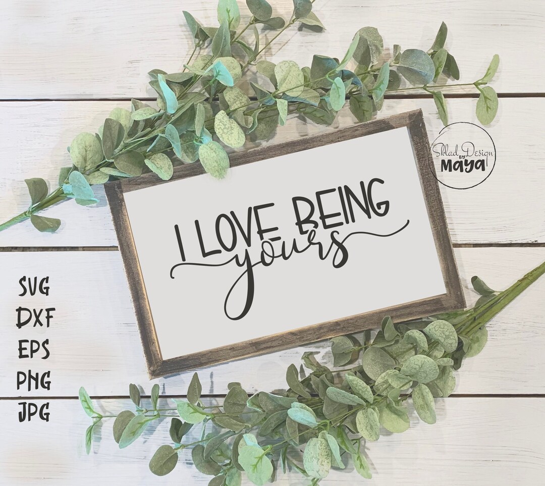 Jaime être à toi SVG Signe damour Amoureux Citations - Etsy France