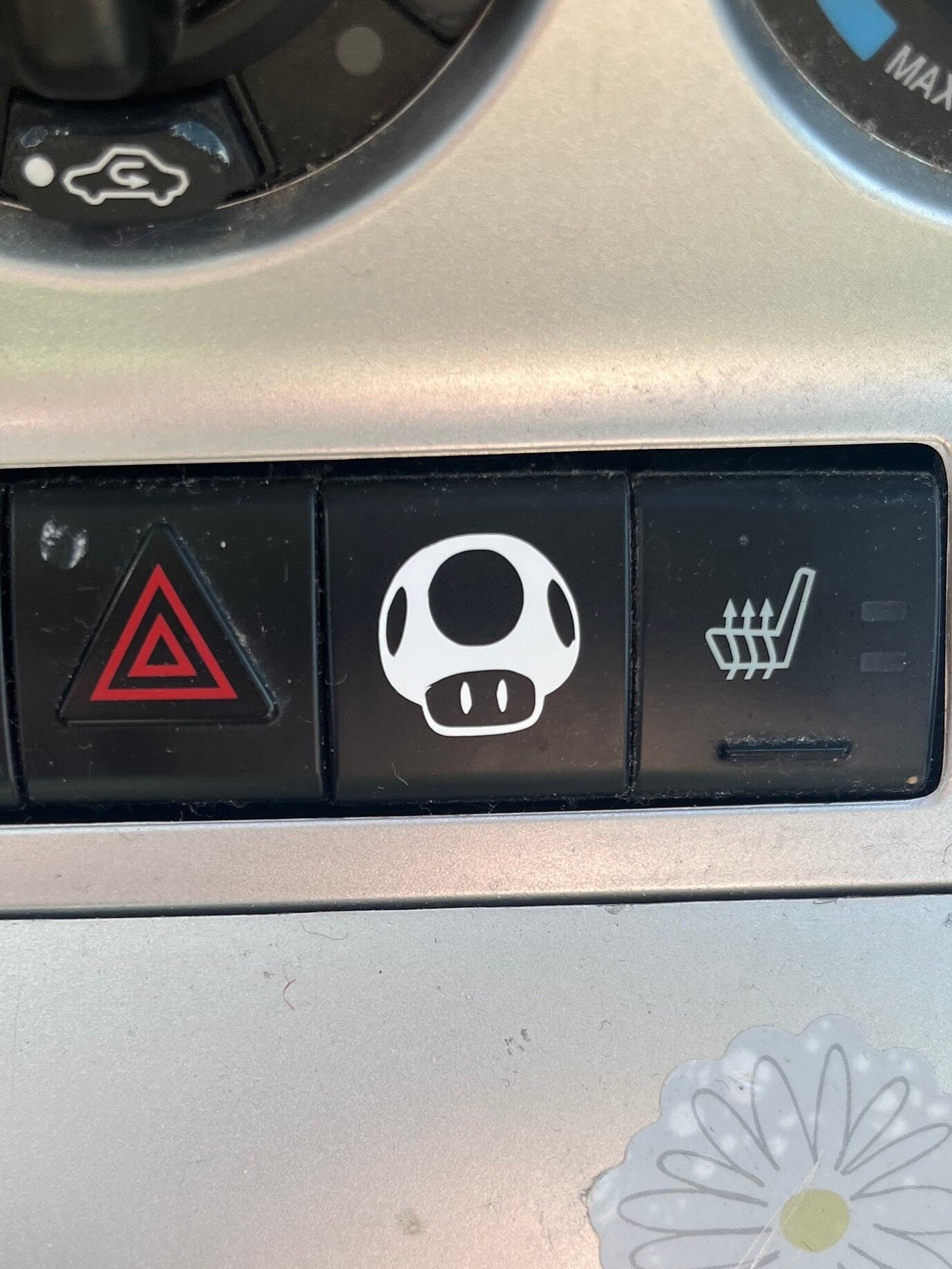 Mushroom Decal Vinyl Sticker for Car Blank Car Button Mirror Sticker ...