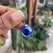 Fusion Style Blue Drop Earrings – Anime Inspired Jewelry – Cosplay ...