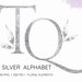 Silver Glitter Alphabet, Floral Alphabet, Silver Letters Clipart ...