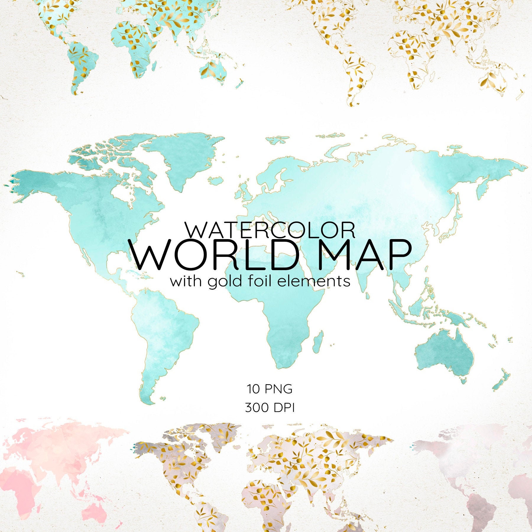 Clip Art World Map