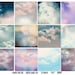 Cloud Digital Paper, Clouds Backgrounds, Night Sky Texture, Dramatic ...