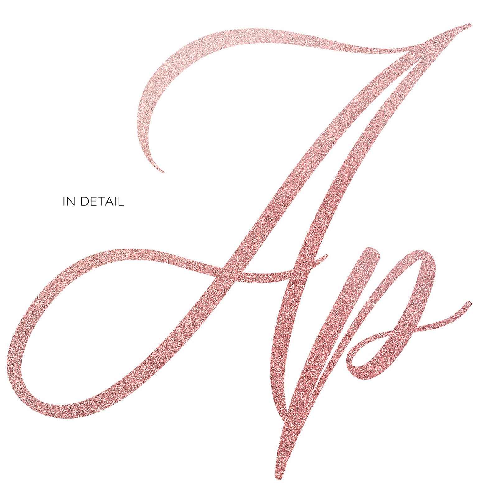 Rose Gold Alphabet Rose Gold Letters Clipart Rose Gold Font | Etsy