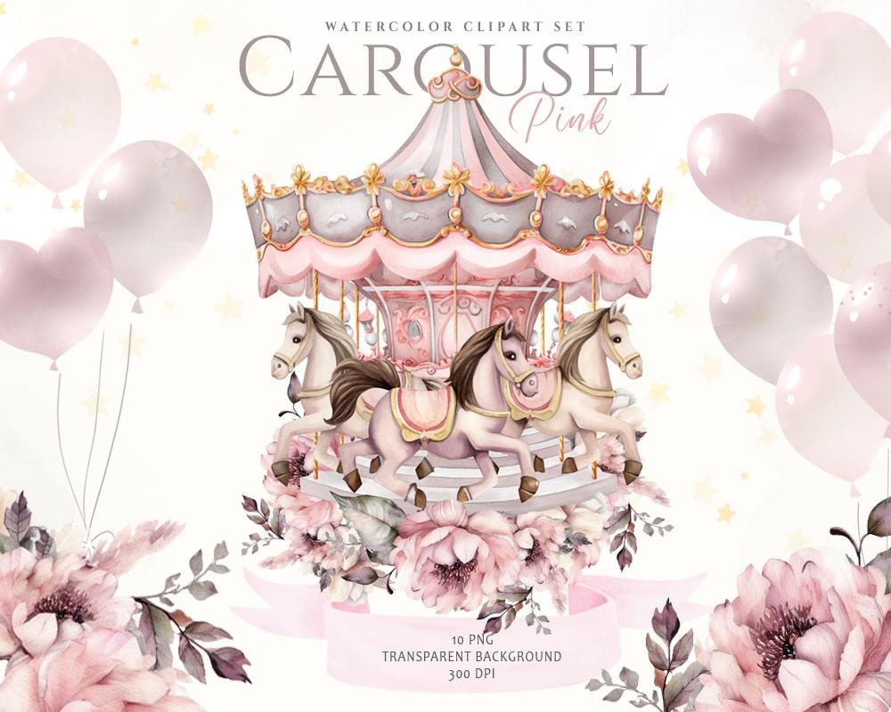 Electric Carousel Decoration