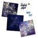 Space Digital Paper, Night Skies Backgrounds, Galaxy Digital Paper ...