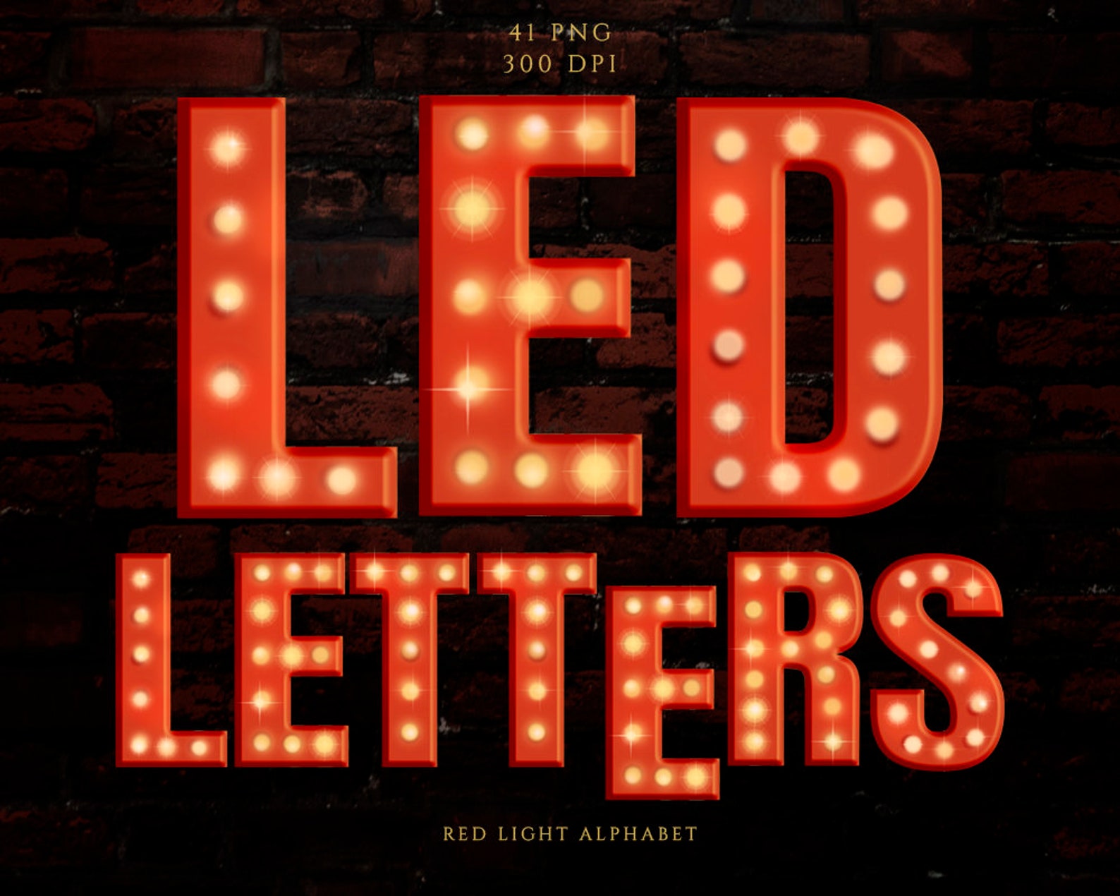 Marquee Letters Clipart, Marquee Lights Alphabet, Vintage Marquee ...