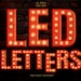 Marquee Letters Clipart, Marquee Lights Alphabet, Vintage Marquee ...