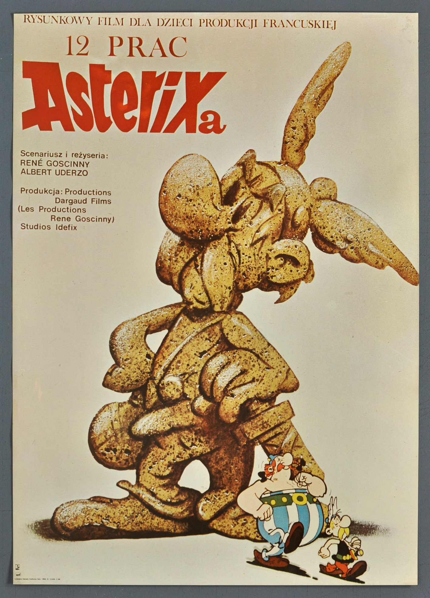 The Twelve Tasks of Asterix ORIGINAL 1979 Vintage Polish Movie | Etsy