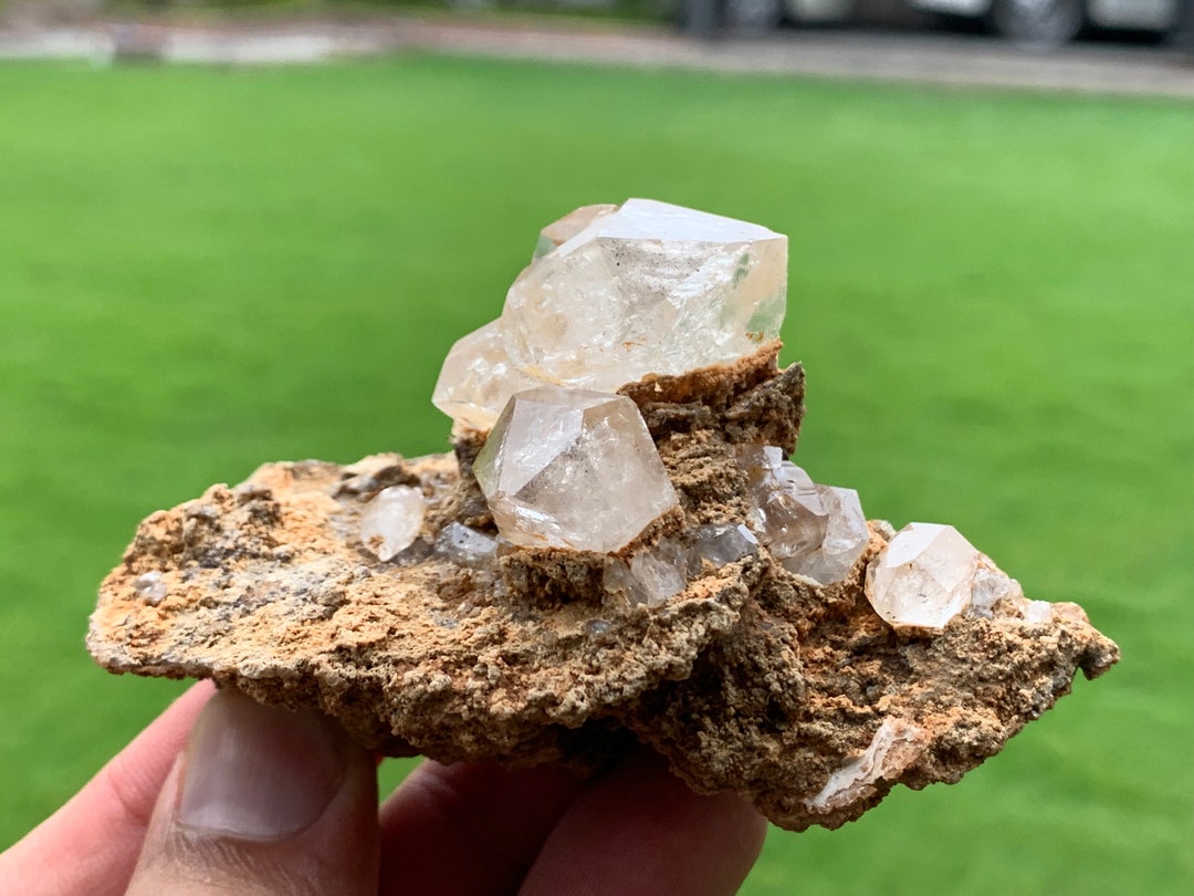 Window Quartz Specimen Window Quartz on Matrix Window DT - Etsy