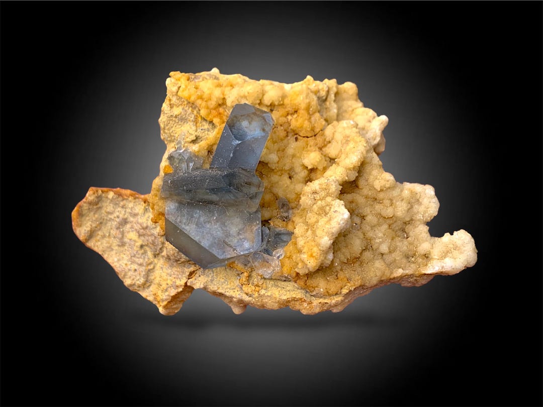 Celestine Specimen, Celestine on Calcite Specimen, Natural Celestine ...