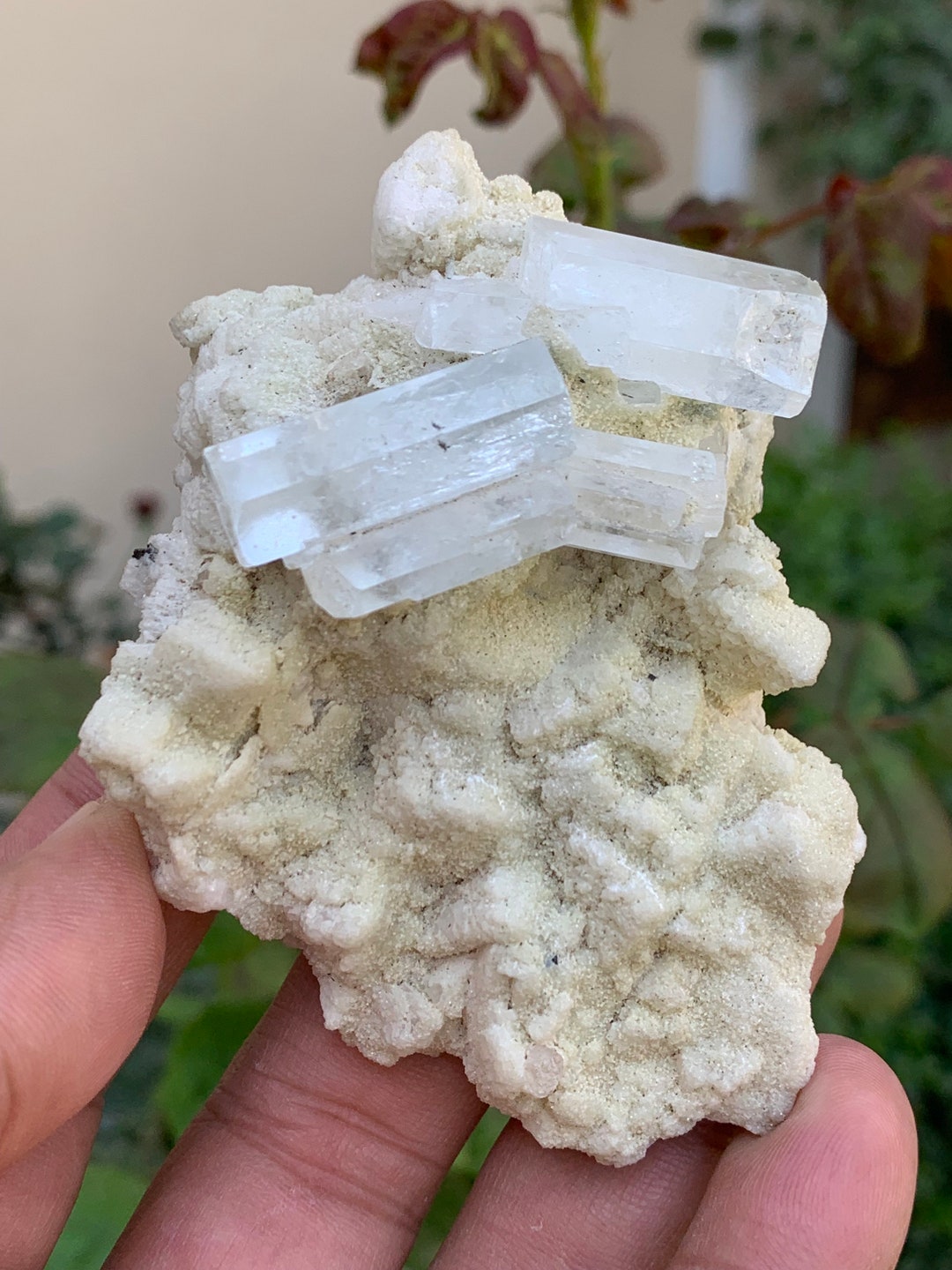 Aquamarine Crystal Bunch Specimen, Natural Aquamarine Mineral Specimen ...