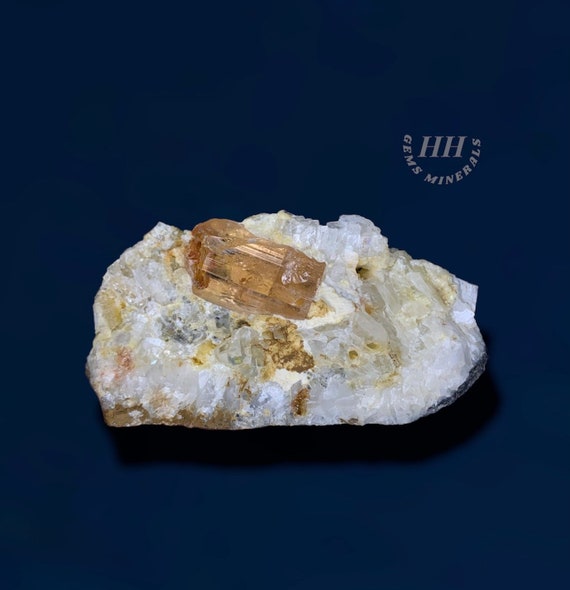 Natürliches imperiales TOPAS Exemplar Goldener Topas - Etsy.de