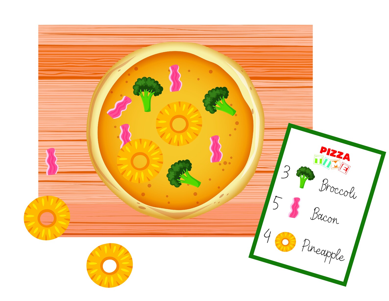 Printable Pizza Toppings Game, Pizza Party Create Your Own Pizza ...