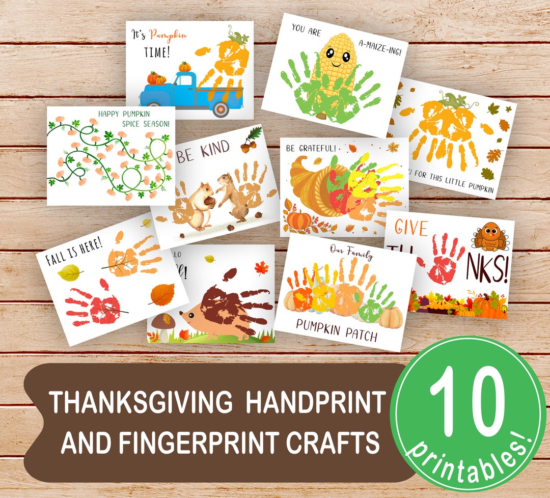 Printable Thanksgiving Bundle Thanksgiving Fall Preschool - Etsy