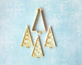 BYO Christmas Tree Cookie Cutter Set - Etsy