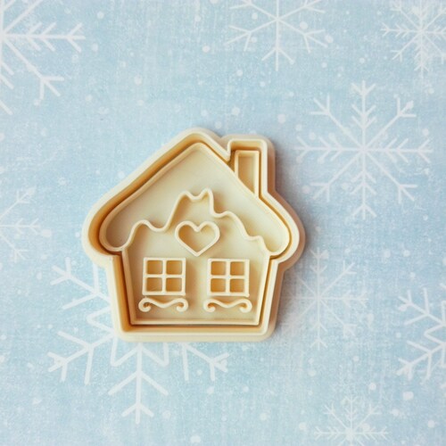 Gingerbread House Cookie Cutter Set - Etsy