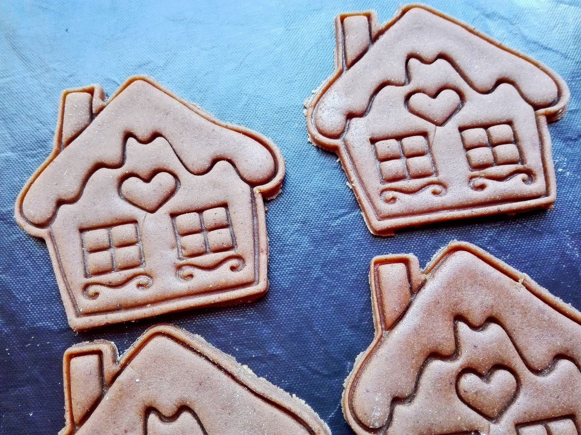 Gingerbread House Cookie Cutter Set - Etsy