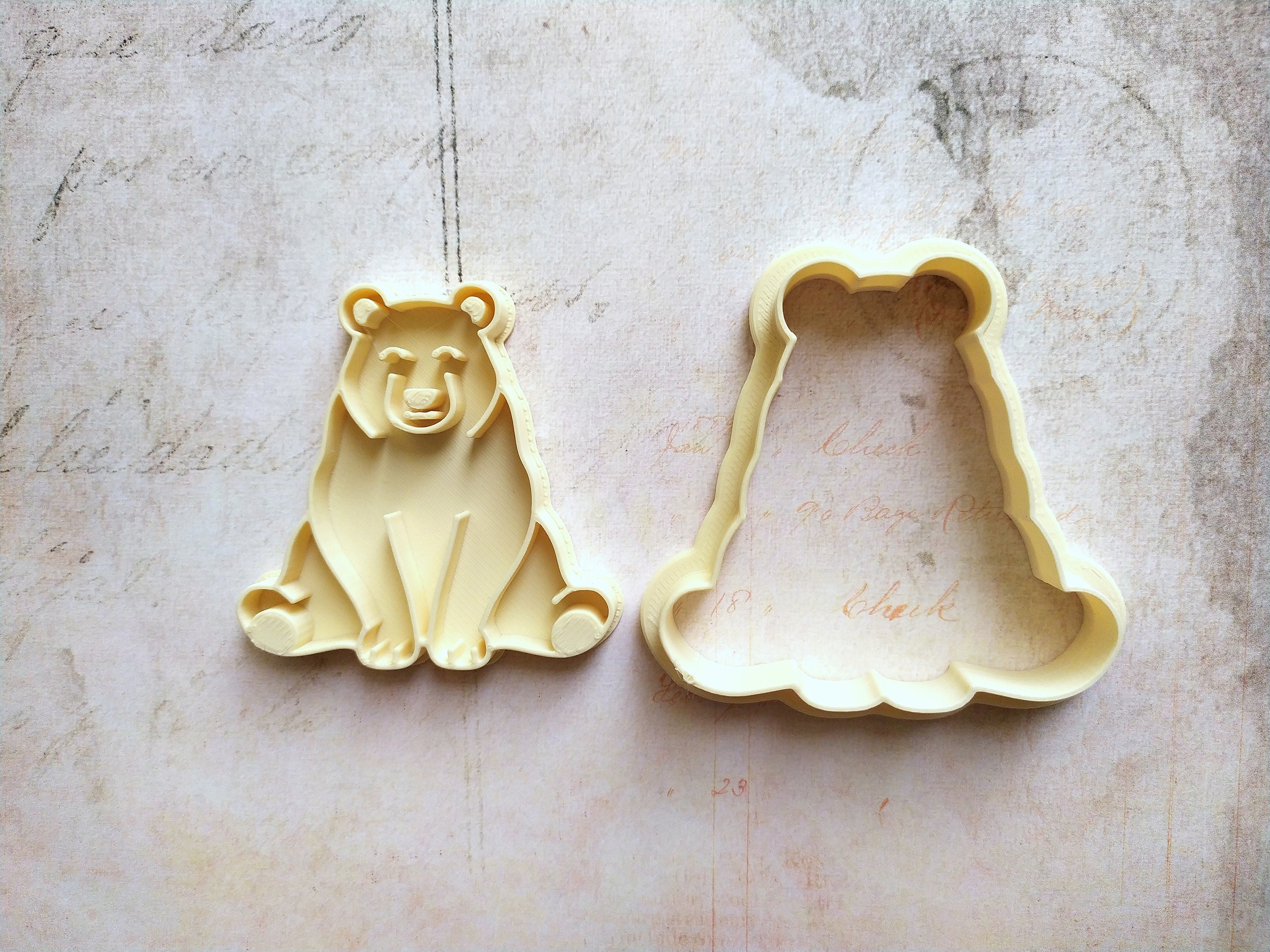 Bear cookie cutter set | Etsy