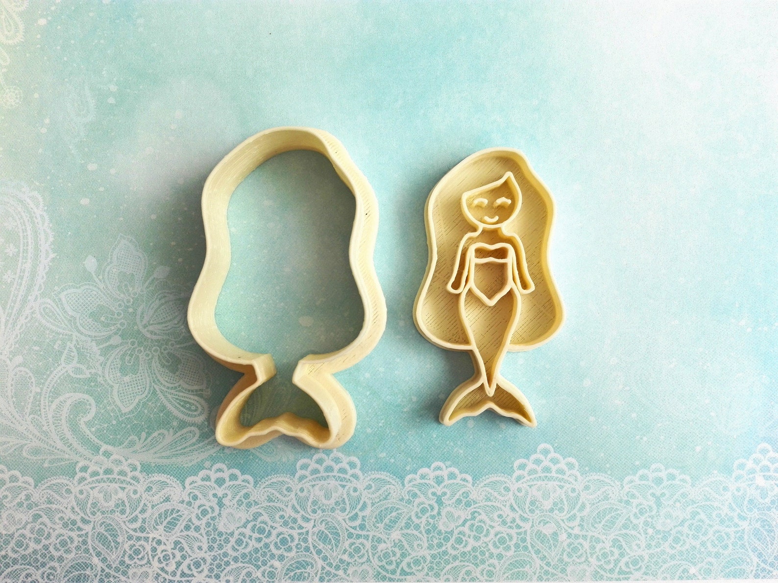 Mermaid Cookie Cutter Set | Etsy