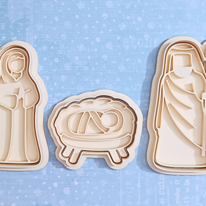 Nativity Cookie Cutters - Etsy