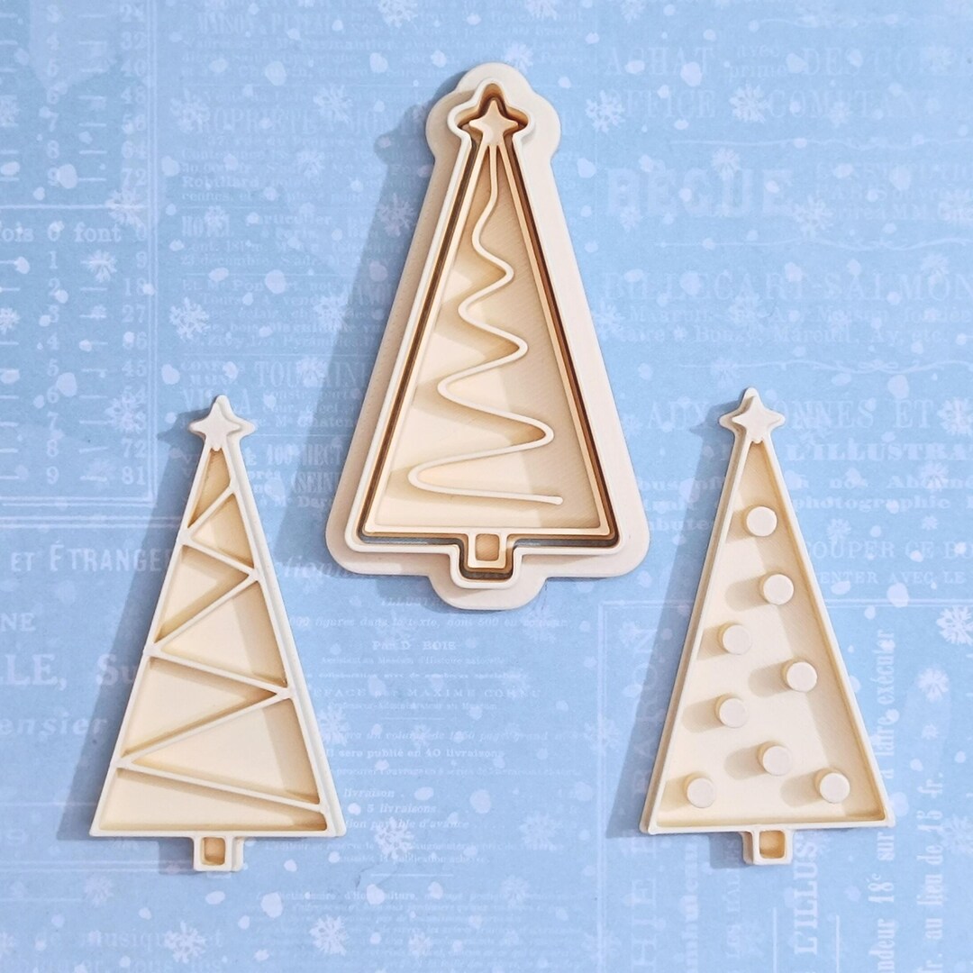 Christmas Trees - Cookie Cutter Set - Etsy