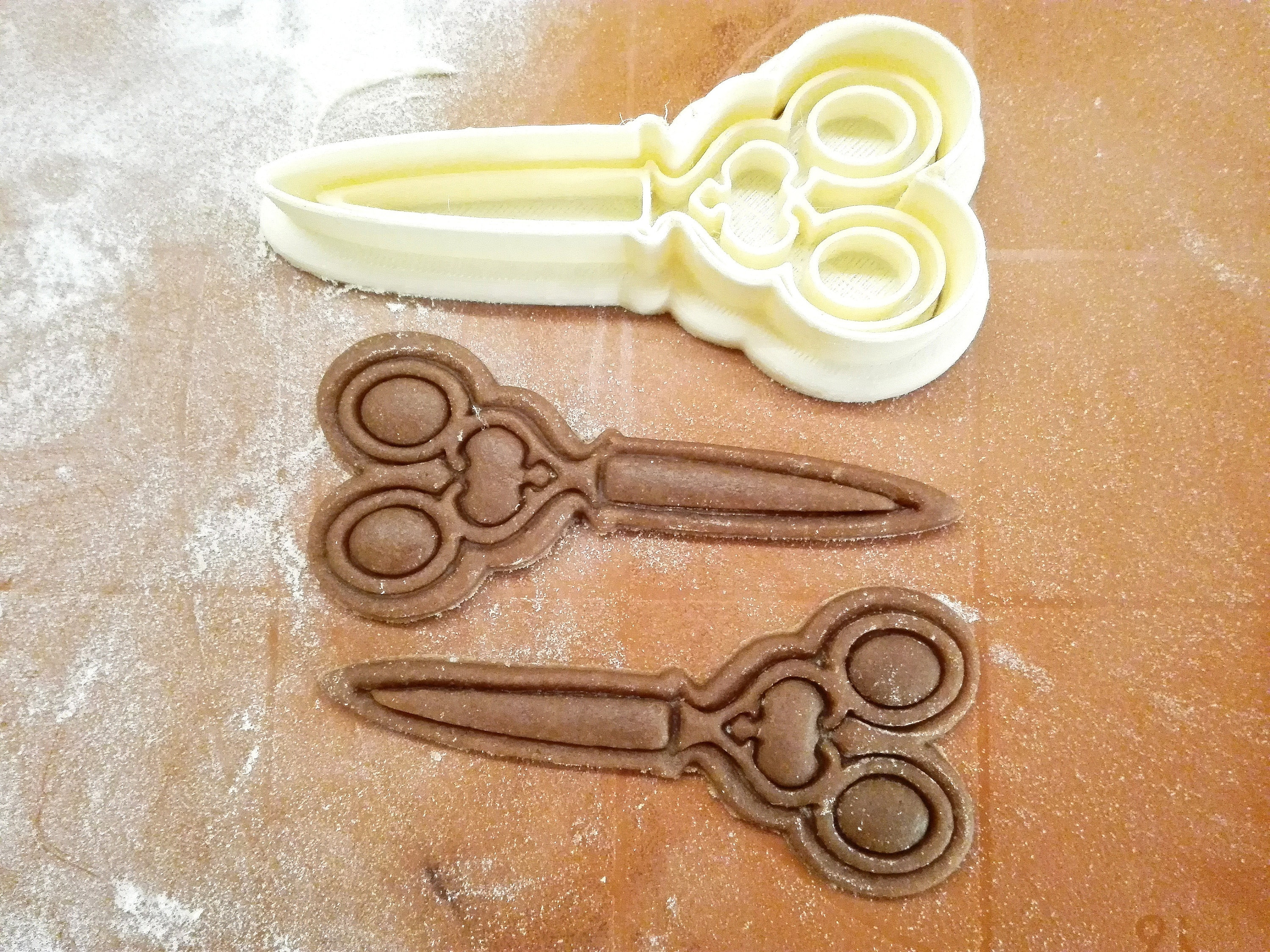 Scissors cookie cutter set | Etsy