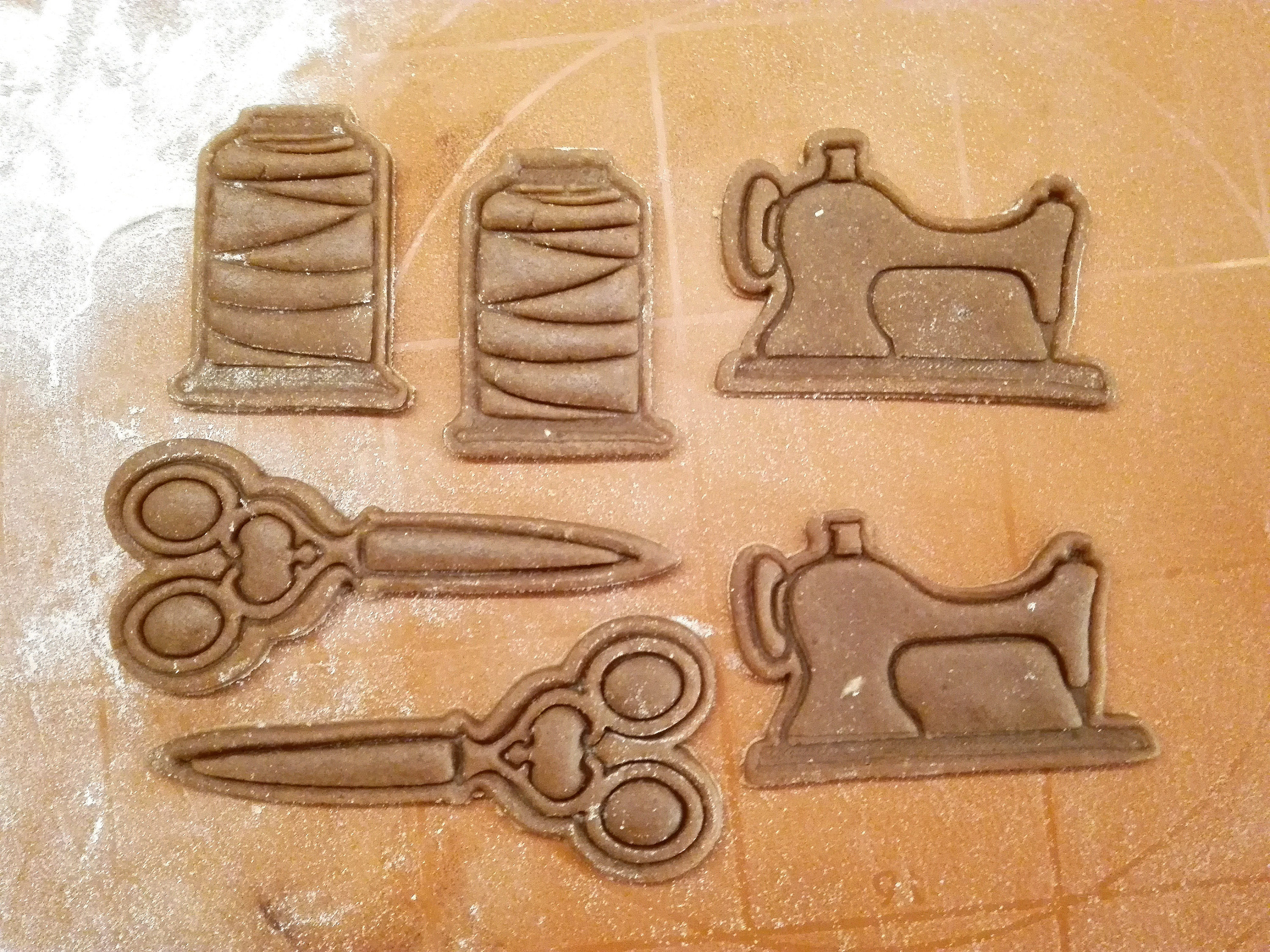 Sewing Machine Cookie Cutter Set | Etsy
